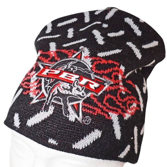 Pbr | Accessories | Pbr Professional Bull Riders Sport Black Beanie Cap ...